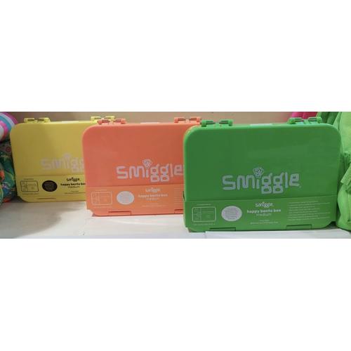 Jual SMIGGLE Original Happy Bento Box Medium Neon Kotak Makan Anak ...