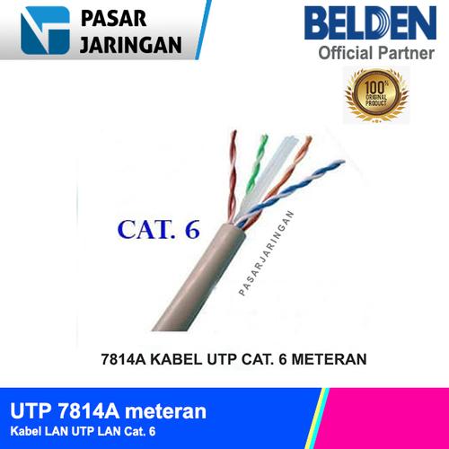Jual Belden 7814A Kabel LAN UTP Cat. 6 Jual Ketengan Meteran - Jakarta ...