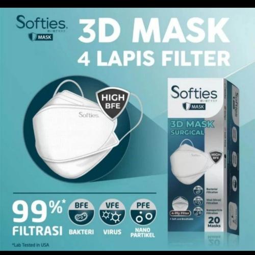 Jual Masker Softies Kf94 isi 20 Putih - Jakarta Barat - Mamamichi ...