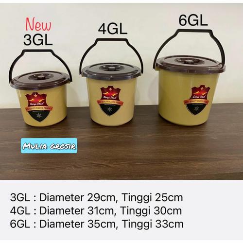 Jual Timba Air Ember Timba Tutup - uk 4GL, random - Kota Denpasar ...