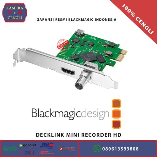 Promo Blackmagic Design DeckLink Mini Recorder HD - ORIGINAL GARANSI ...