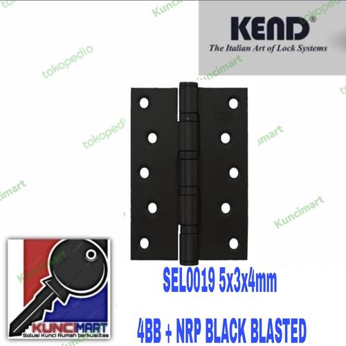 Jual Engsel pintu KEND Sel0019 5x3x4 4BB NRP Black|| sel 0019 Engsel 5 ...
