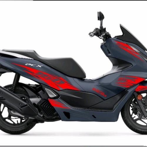 Jual cutting sticker striping all new pcx 160 terbaru 2021 - Merah ...