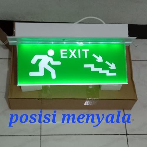 Jual lampu exit emergency inbow plafon tangga Tulisan EXIT - Jakarta ... Jual lampu exit emergency inbow plafon tangga Tulisan EXIT - Jakarta ...