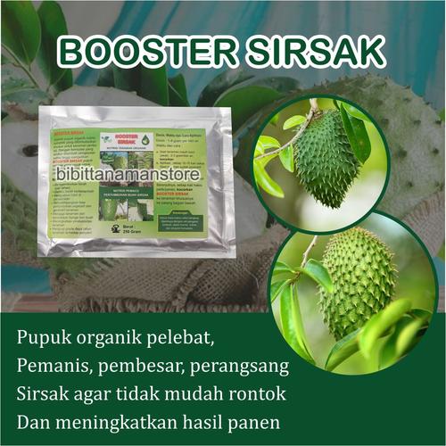 Jual Pupuk Organik Pelebat Buah dan Booster Sirsak Cepat Berbuah Lebat - Kab. Kediri - PUSAT ...