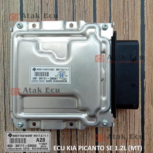 Jual ECU All New Kia Picanto SE 1.2L MT - kode A28 - ME17.9.11.1 BOSCH ...