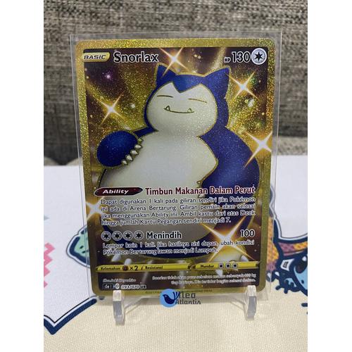 Jual Pokemon TCG Indonesia Snorlax Gold Secret Rare s5a - Kota Surabaya ...