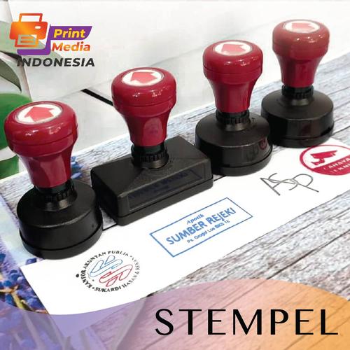 Jual Stempel Flash / Stempel Otomatis Custom 1 - 4 warna - 1 Warna - Kab. Tangerang - PrintMedia ...