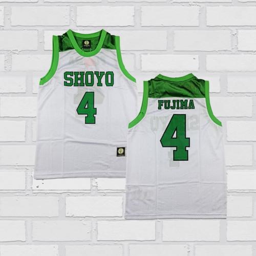Jual Baju Jersey Basket Slamdunk Series Kenji Fujima Shoyo Putih - M ...