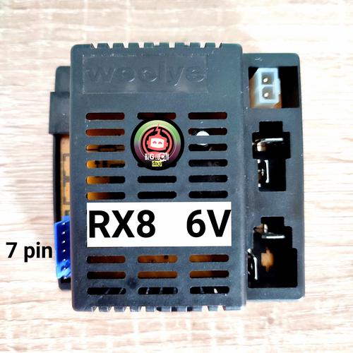 Jual RECEIVER WEELYE RX8 6V 7PIN MODUL MOBILAN AKI RECIVER RX 8 6VOLT 7 ...