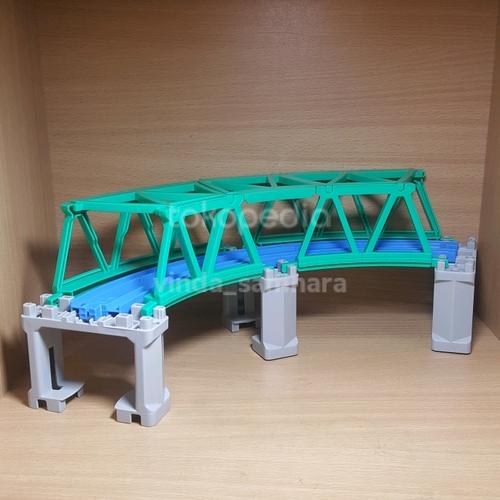 Jual Takara Tomy Plarail Curve Iron Bridge Jembatan Belok - Kab ...