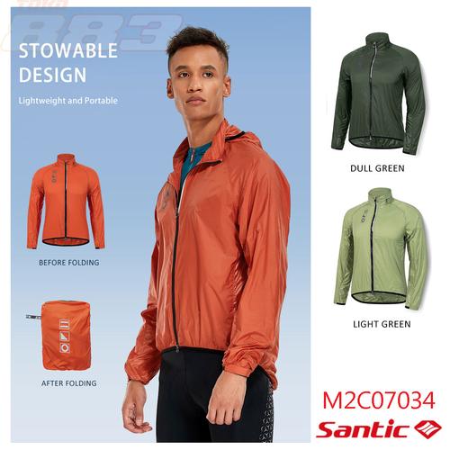 Jual Jaket Sepeda Jaket Lari Santic Anti Air Unisex - Zelei M2C07034 ...