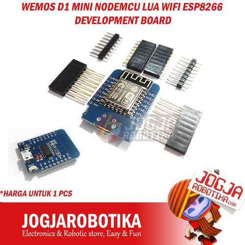 Jual WEMOS D1 MINI NODEMCU LUA WIFI ESP8266 DEVELOPMENT BOARD - Kab. Sleman - Jogjarobotika ...
