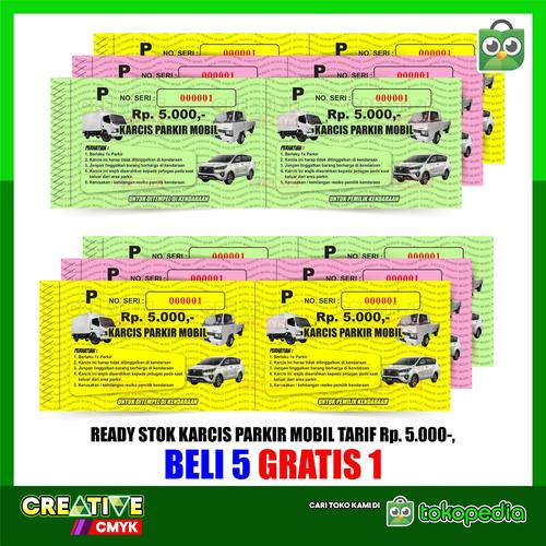 Jual Karcis Parkir Mobil Kertas Warna Best Seller - Kab. Blitar - FATUR ...