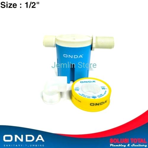 Jual Stop Kran Otomatis Horizontal 1/2 Inch Pelampung Otomatis 1/2 Onda ...