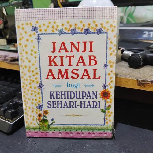 Jual JANJI KITAB AMSAL BAGI KEHIDUPAN SEHARI HARI - Kab. Sleman - RRAA ...