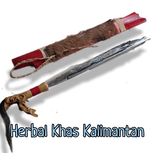 Jual MANDAU DAYAK KALIMANTAN MOTIF TAMENG DAYAK GAGANG VIBER - Kab ...