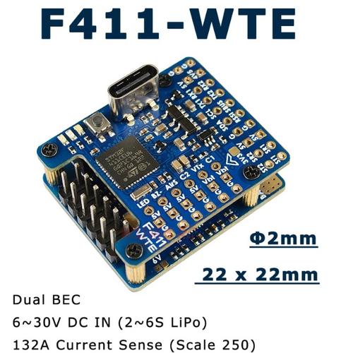 Jual F411 WTE Matek Flight Controller STM32F411 BEC 5V for RC Flying ...