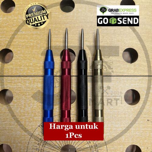 Promo Obeng Penanda Penitik Tanda Titik Automatic Center Punch - Merah ...