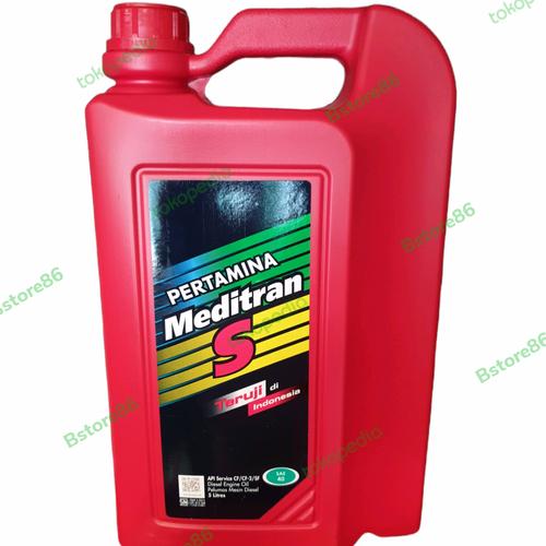 Jual 1 Galon Oli Mesin Diesel Pertamina Meditran S (SAE 40) 5 liter ...