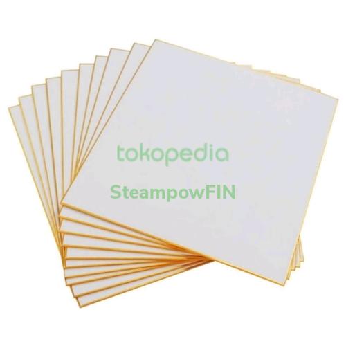 Jual Japan Shikishi Signature Board Gold Border Art Sign Papan Jepang ...
