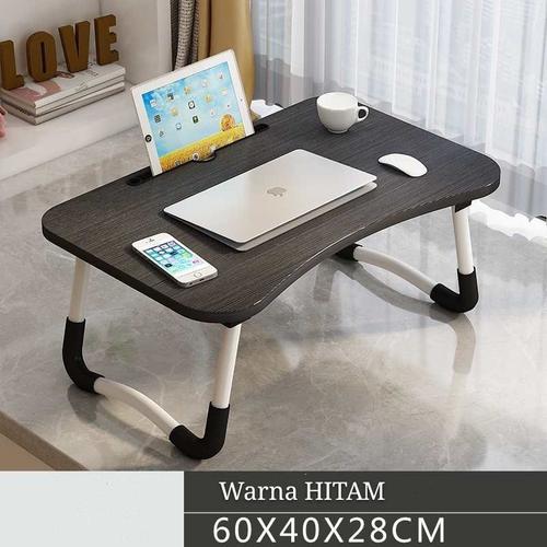 Jual Meja Laptop Meja Lipat Meja Portable Meja Mini - M30 Hitam - Kab ...