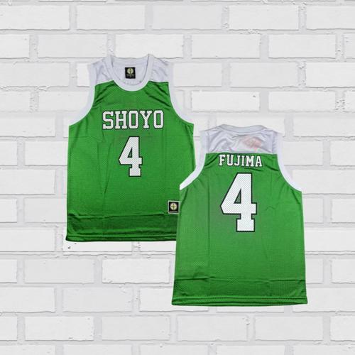 Jual Baju Jersey Basket Slamdunk Series Kenji Fujima Shoyo Hijau - XXL ...