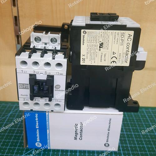 Jual CONTACTOR SHIHLIN SD-P11 COIL 24VDC CONTACTOR CONTACTOR 20A AC1 ...