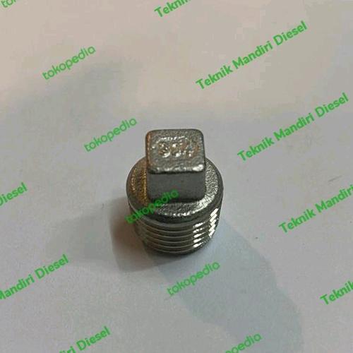Jual Nepple stainless /Fitting stainless steel 304 Plug 3/4inc ...