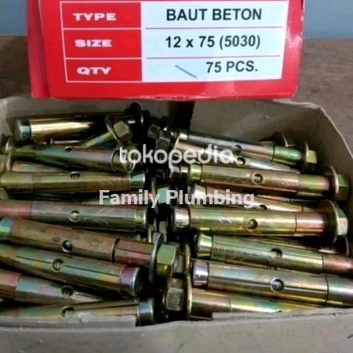 Jual DINABOLT DYNABOLT DYNABOL MOOR BAUT BETON 12x75 12x70 12x77 KEPALA ...