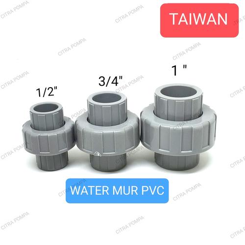 Jual WATER MUR 1/2 " - 3/4" - 1" PVC POLOS /WATER MUR PVC POLOS - Kab ...