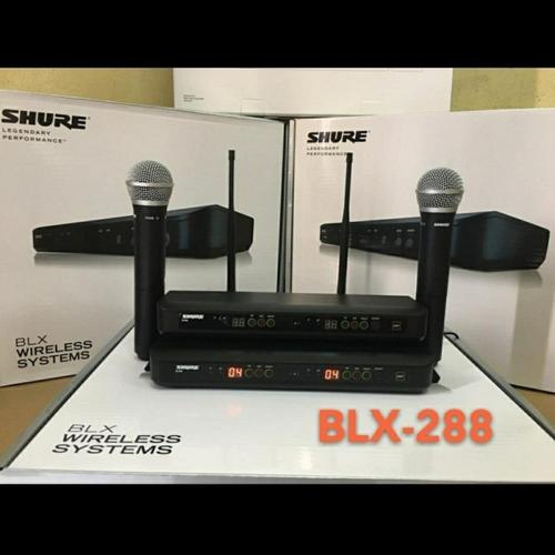 Jual MIC WIRELESS SHURE BLX288 / BLX 288 HANDLED - Jakarta Barat - 24hourelectronic | Tokopedia