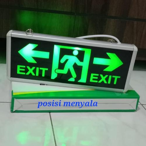 Jual Lampu exit panah kiri dan kanan tulisan exit - Jakarta Barat ...