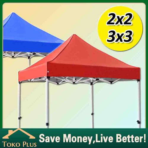 Jual Terpal Atap Tenda Polyester Import Lipat 2x2 3x3 Murah 420D Anti ...