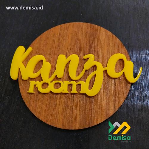 Jual Papan Nama Kamar Custom - Kota Malang - Demisa ID | Tokopedia