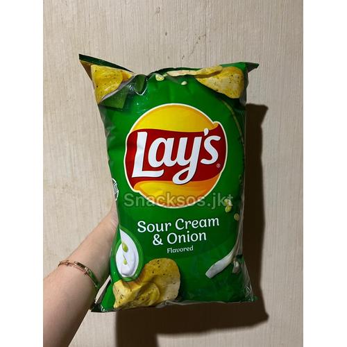Jual LAY’S POTATO CHIPS CLASSIC / BARBECUE / SALT AND VINEGAR- USA LAYS ...