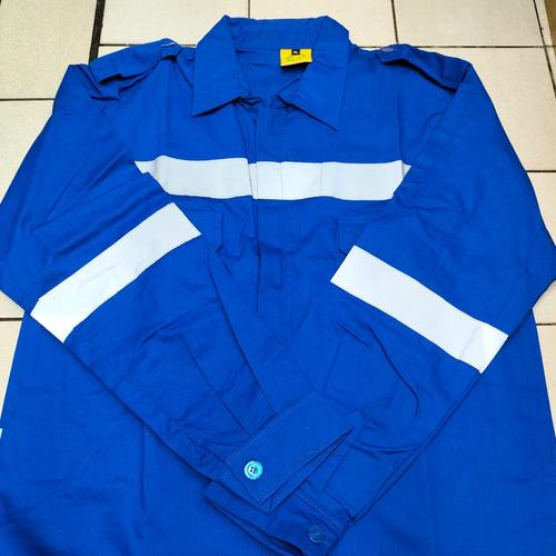Jual Seragam kerja safety model Resleting Biru BCA/Baju safety ...