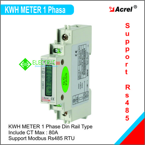 Jual KWH METER 1 Phase Modbus Rs485 din Rail - Kota Tangerang Selatan ...