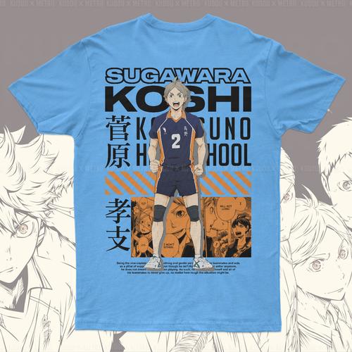 Jual Tshirt Sugawara Koshi Karasuno Anime Manga Haikyuu Premium Unisex ...