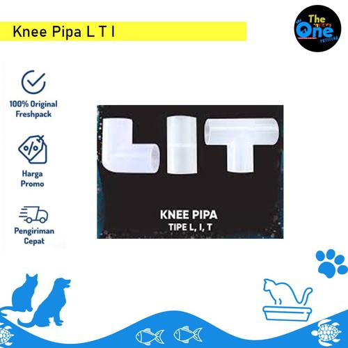 Jual Shock Sok Pipa Knee Keni Sambungan Pipa Aquarium T, L, I - L ...