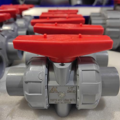 Jual BALL VALVE 1/2" SOC DN15 TRUE UNION CPVC SCH80 EPDM SANKING - Kota ...