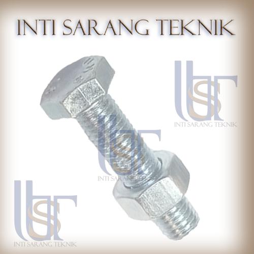 Jual Baut Mur 20 x 50 / bmp m20 x 50mm galvanis / bmp m20 x 50 murah ...