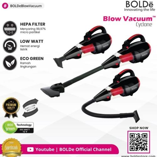 Jual BOLDE Super Hoover Cyclone - Black Series / Bolde Vacuum Cleaner ...