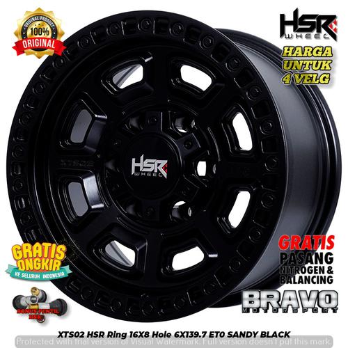 Jual Velg Mobil OFFROAD r16 HSR XTS02 Velg 4x4 for Hilux ranger triton ...