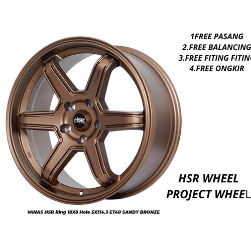 Jual VELG HSR MINAS R18 HRV CRV INNOVA XPANDER-VELG HSR R18 - Jakarta ...