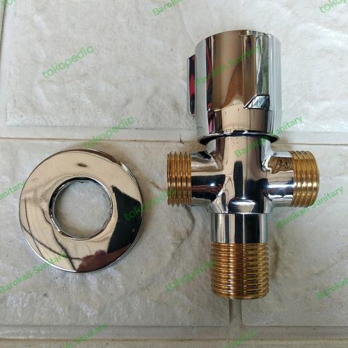 Jual Stop keran tee kuning / Stop kran kloset / stop kran shower ...