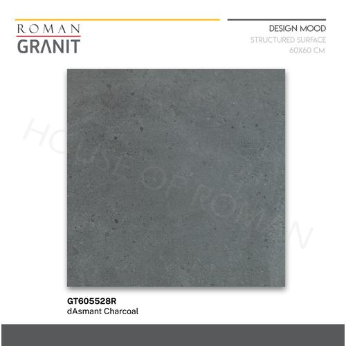 Jual ROMANGRANIT dAsmant Charcoal 60X60 GT605528R ROMAN GRANIT ...