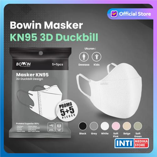 Promo BOWIN - Masker Earloop Duckbill 4 Ply 3D Medis | Surgical Mask ...