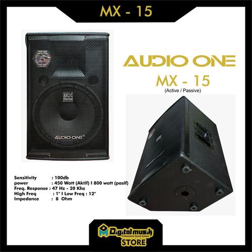 Jual Speaker Full Range - Speaker Audio One - MX-15 - Speaker Aktif ...