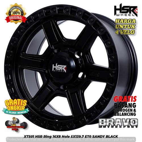 Jual Velg Mobil OFFROAD R16 HSR XTS01 Velg jimny katana ferosa rocky ...